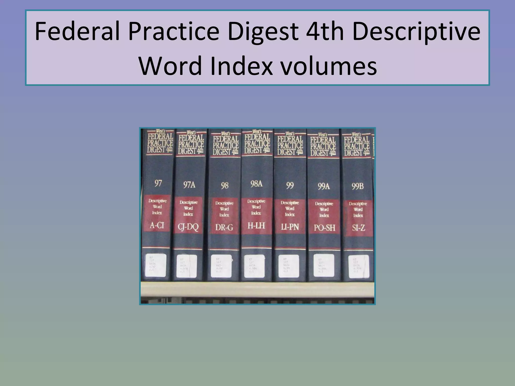 Federal case law research flowchart | PPT