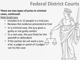 Federal District Courts | PPT