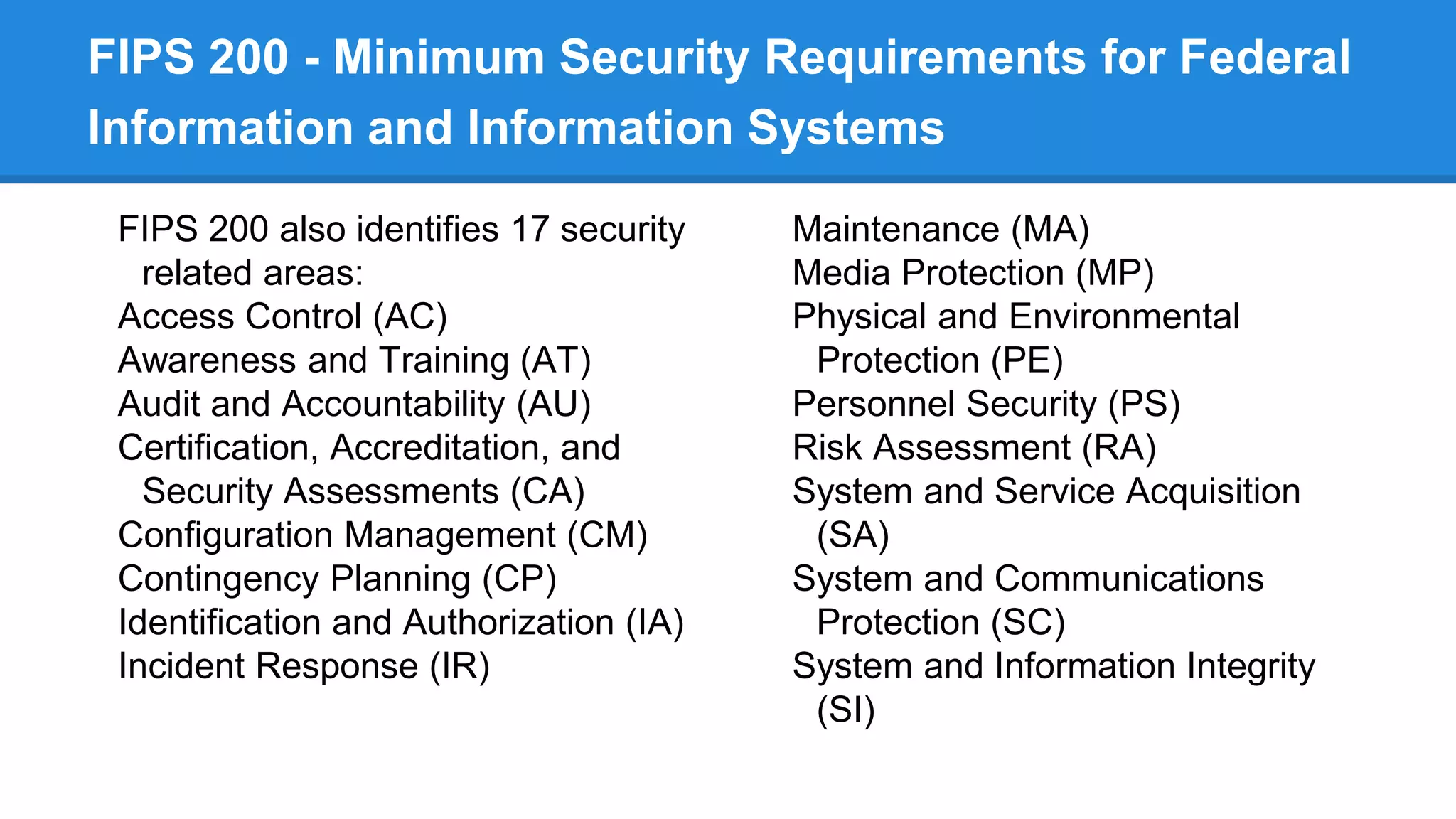 Federal government security planning | PPT
