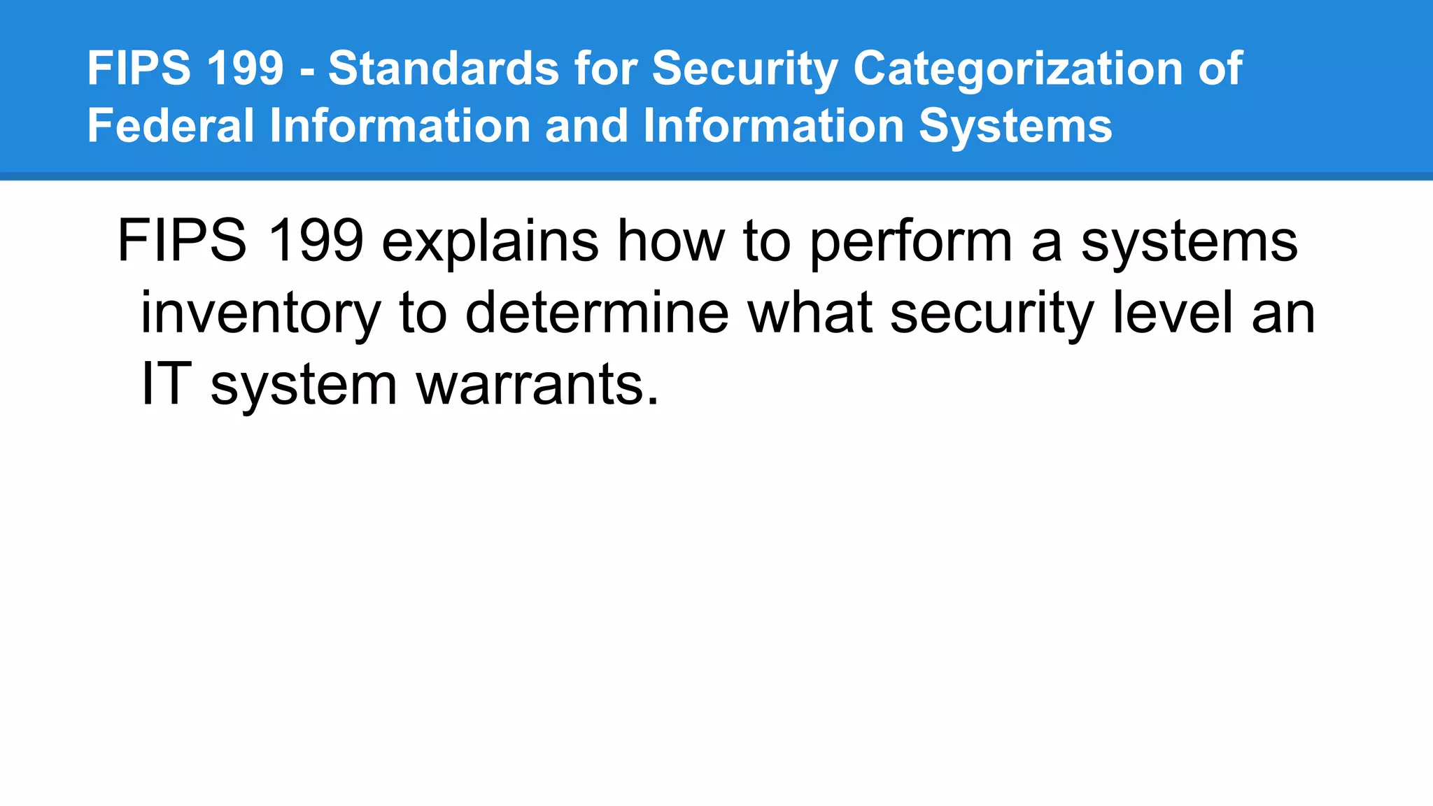 Federal government security planning | PPT