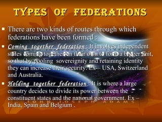 Federalism | PPT