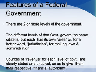 Federalism | PPS