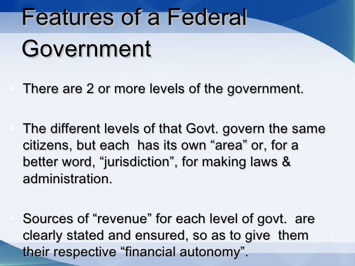 Federalism