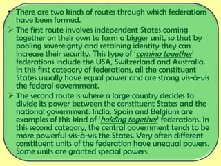 Federalism | PPTX