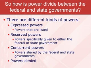 Federalism | PPT