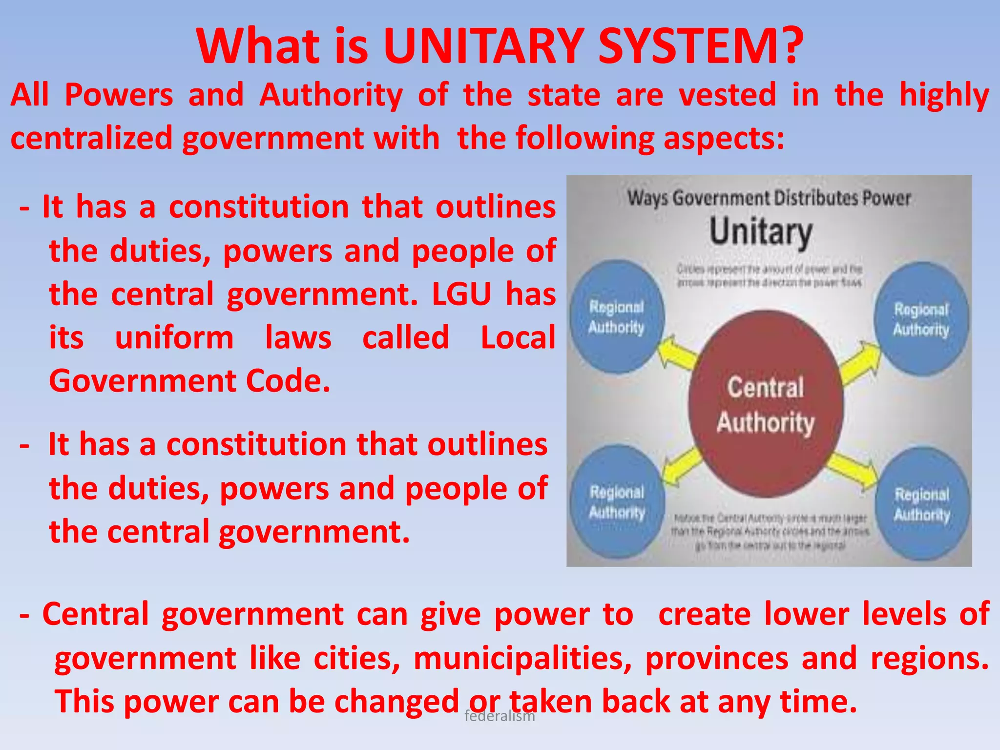 Federalism in the philippines | PPTX