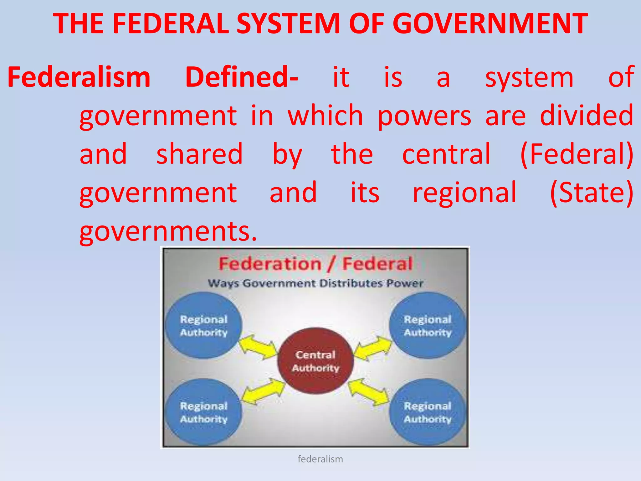 Federalism in the philippines | PPTX