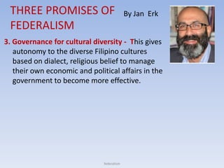 Federalism in the philippines | PPTX