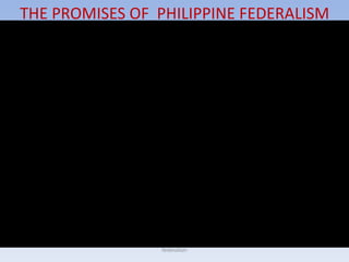 Federalism in the philippines | PPTX