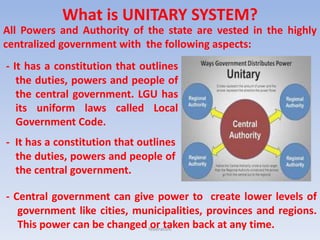 Federalism in the philippines | PPTX