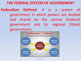 Federalism in the philippines | PPTX