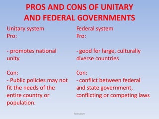 Federalism in the philippines | PPTX