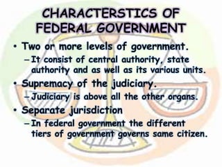Federalism | PPT