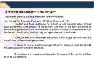 Federalism | PPT