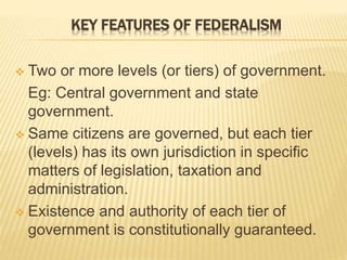 Federalism | PPT