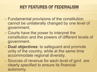 Federalism | PPT