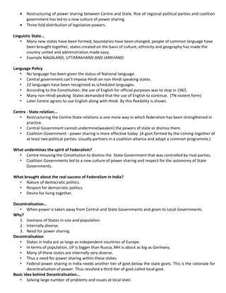 Federalism (Civics 2) | PDF