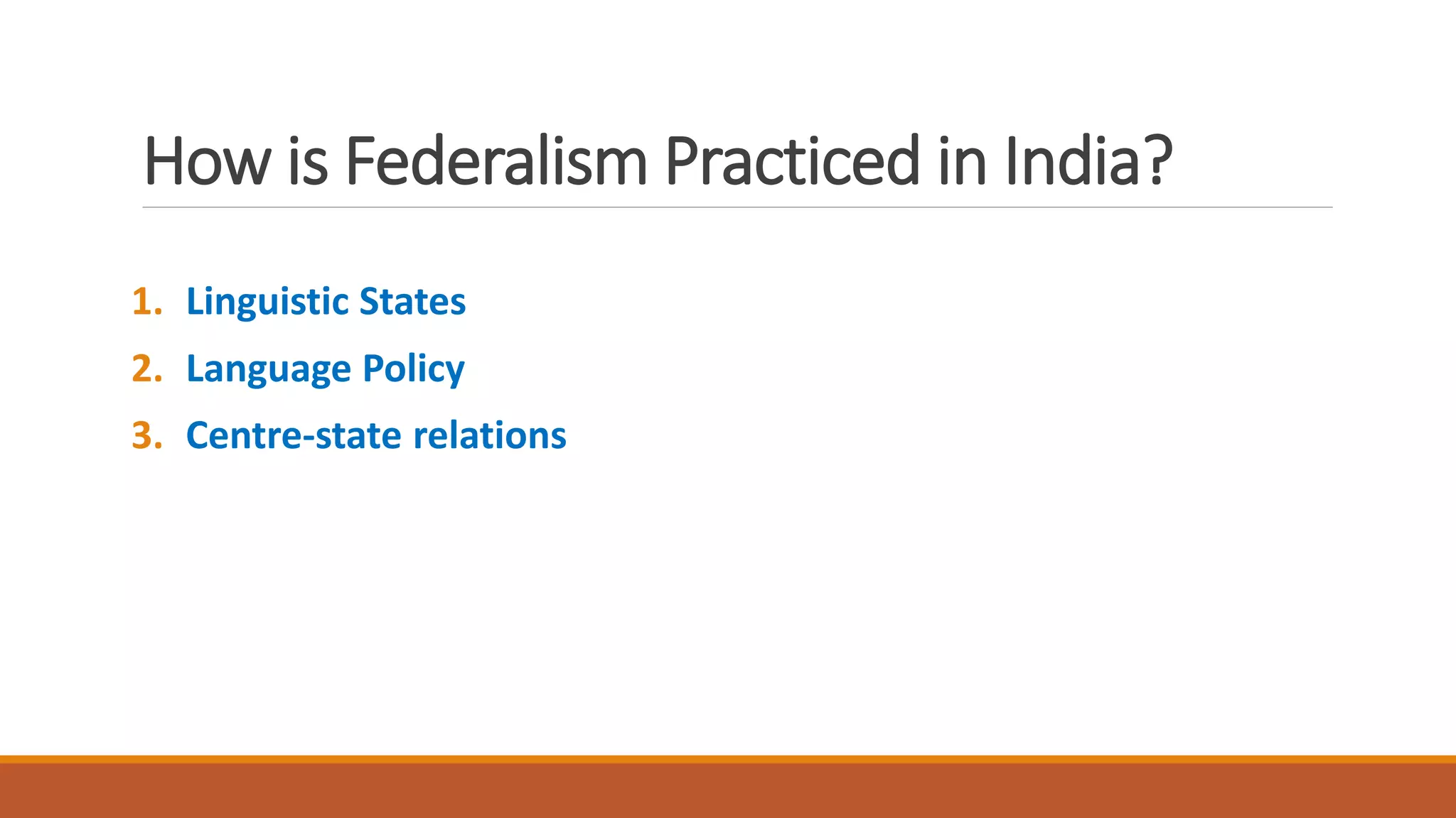 Federalism | PPTX