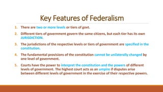 Federalism | PPTX