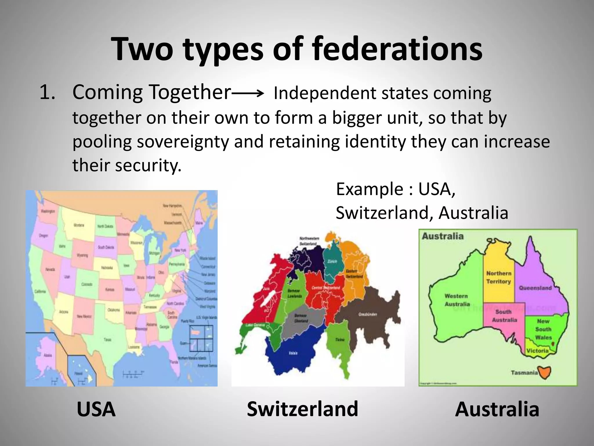 Class:10 Political Science Federalism | PPTX