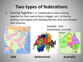 Class:10 Political Science Federalism | PPTX