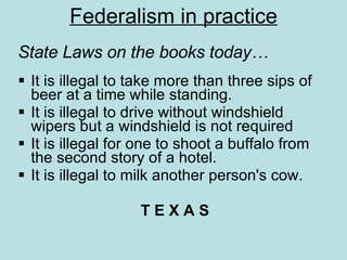 Federalism | PPT