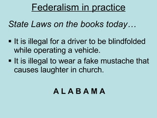 Federalism | PPT