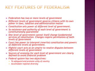 Federalism 1 | PPTX