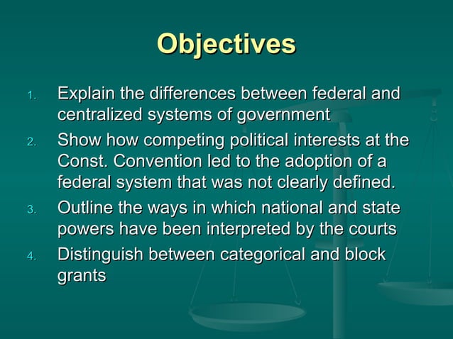 Federalism | PPT