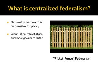 Picket Fence Federalism