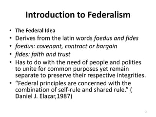 )Federalism and intergovernmental ralation.pptx