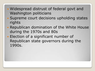 Federalism consequences | PPTX