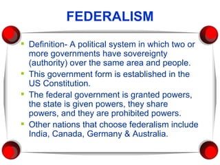 Federalism [e doc find.com] | PPT