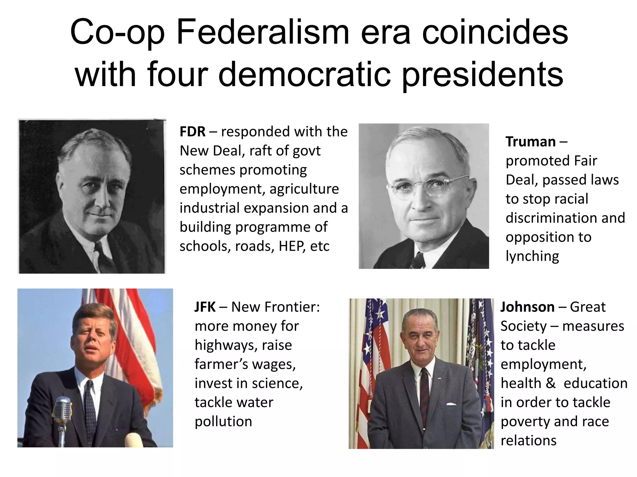 Federalism phases | PPTX