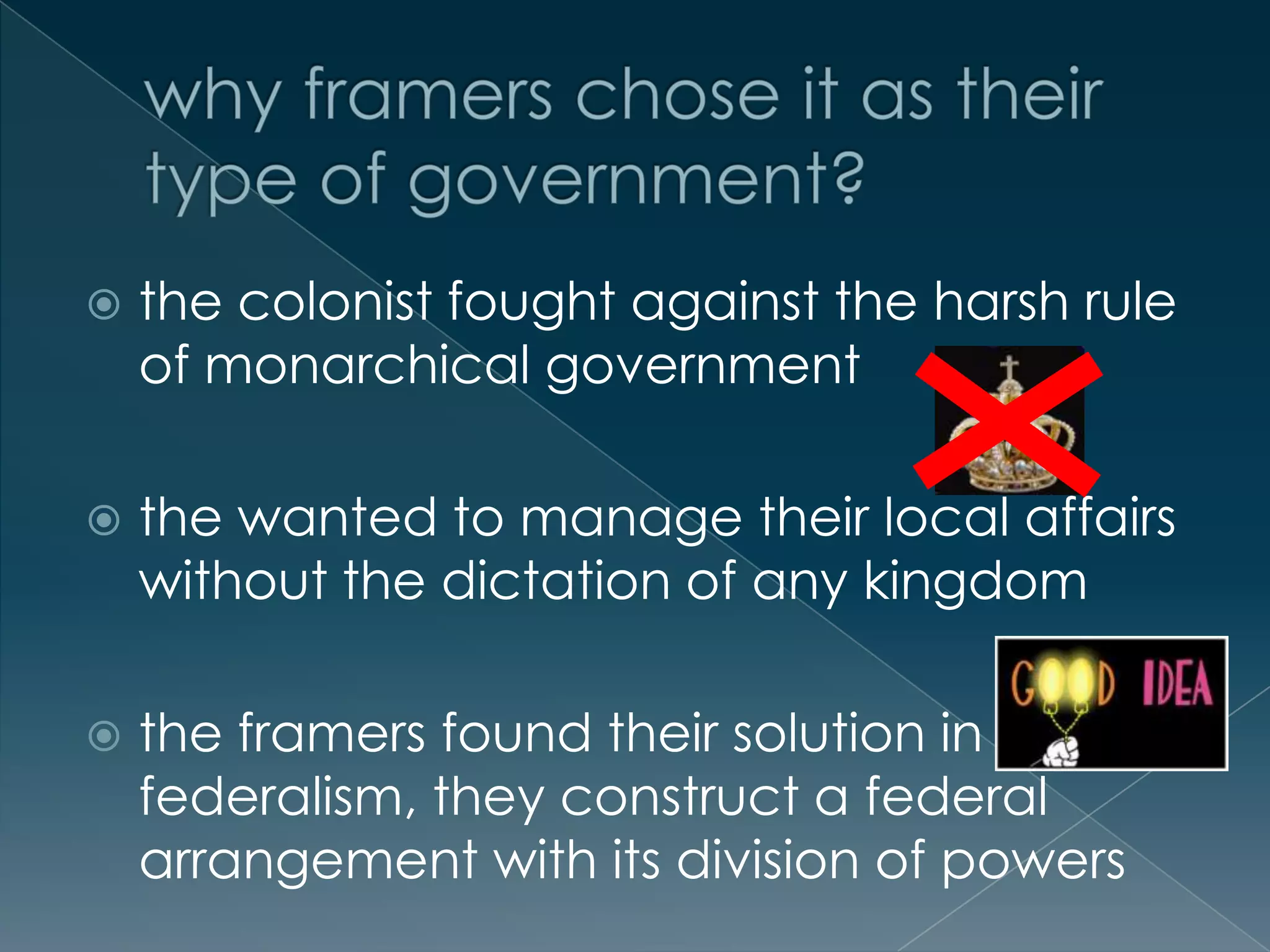 Federalism: the division of power | PPT