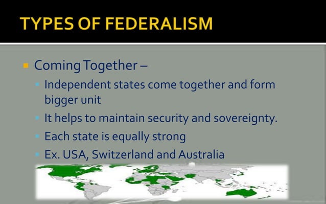 Federalism ppt | PPTX