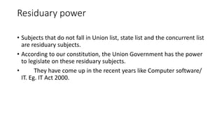 Federalism ppt.pptx class 10 political science | PPTX