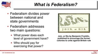 U.S. Federalism | PDF