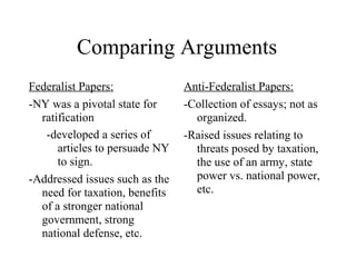 Federalist papers | PPT