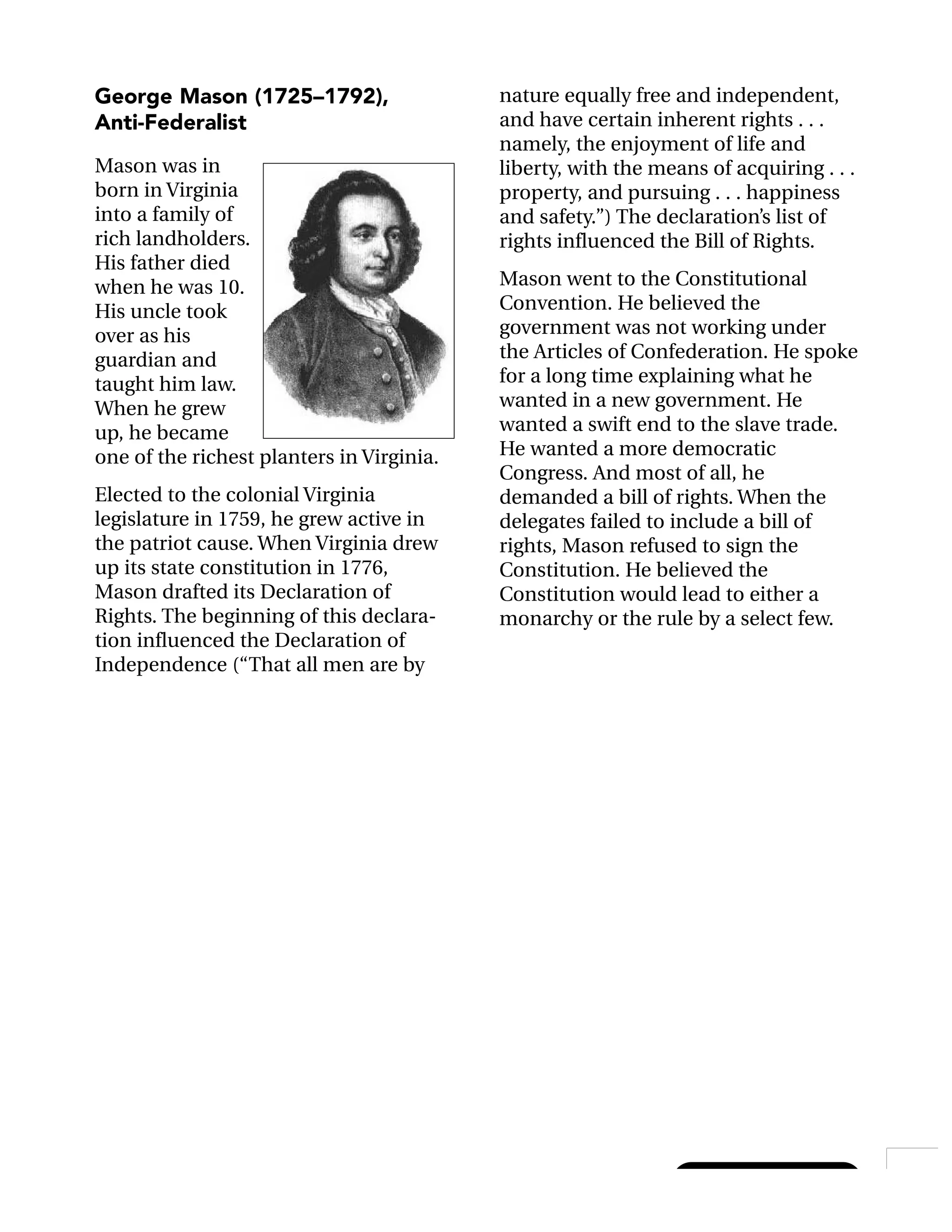 Federalist papers lesson plan student copy | PDF