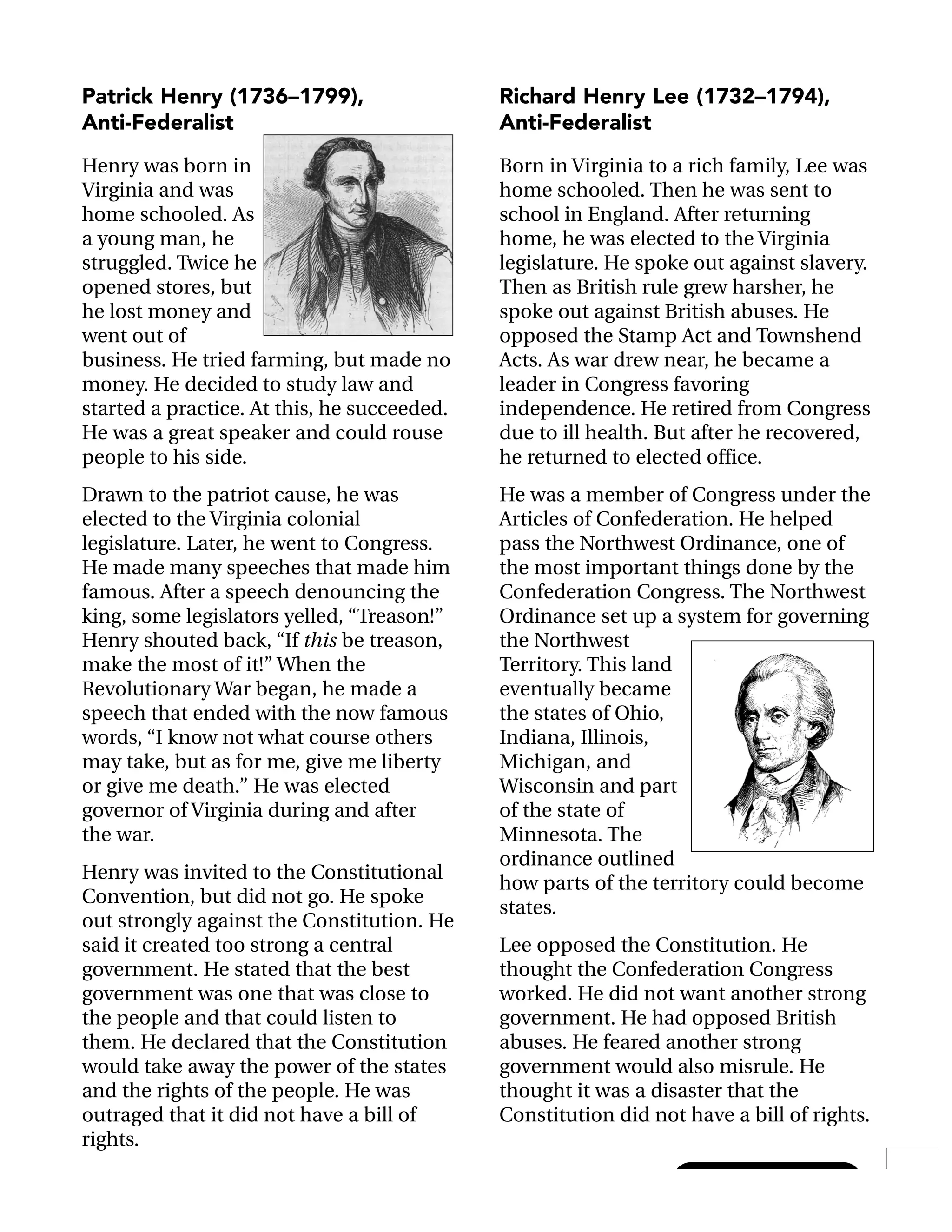 Federalist papers lesson plan student copy | PDF