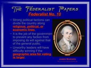 Federalist papers presentation | PPT