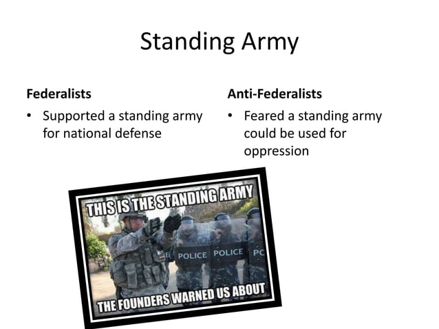 Federalists and anti federalists | PPTX | Civic affairs | Politics