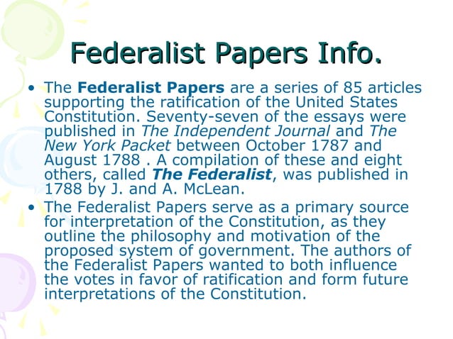 Federalists vs. Republicans | PPT