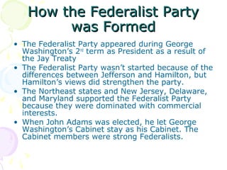 Federalists vs. Republicans | PPT