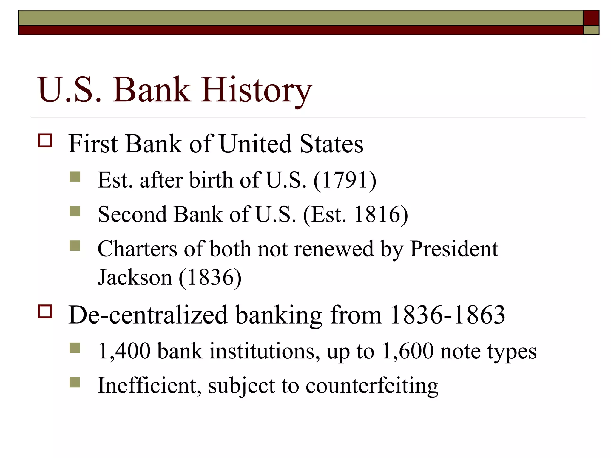 Federal reserve presentation 1 | PPT