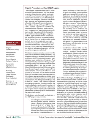 Federal Conservation Resources for Sustainable Farming and Ranching ...