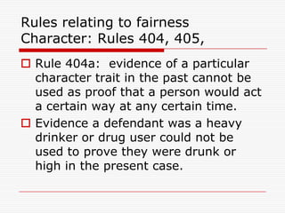 Federal rules of evidence | PPT