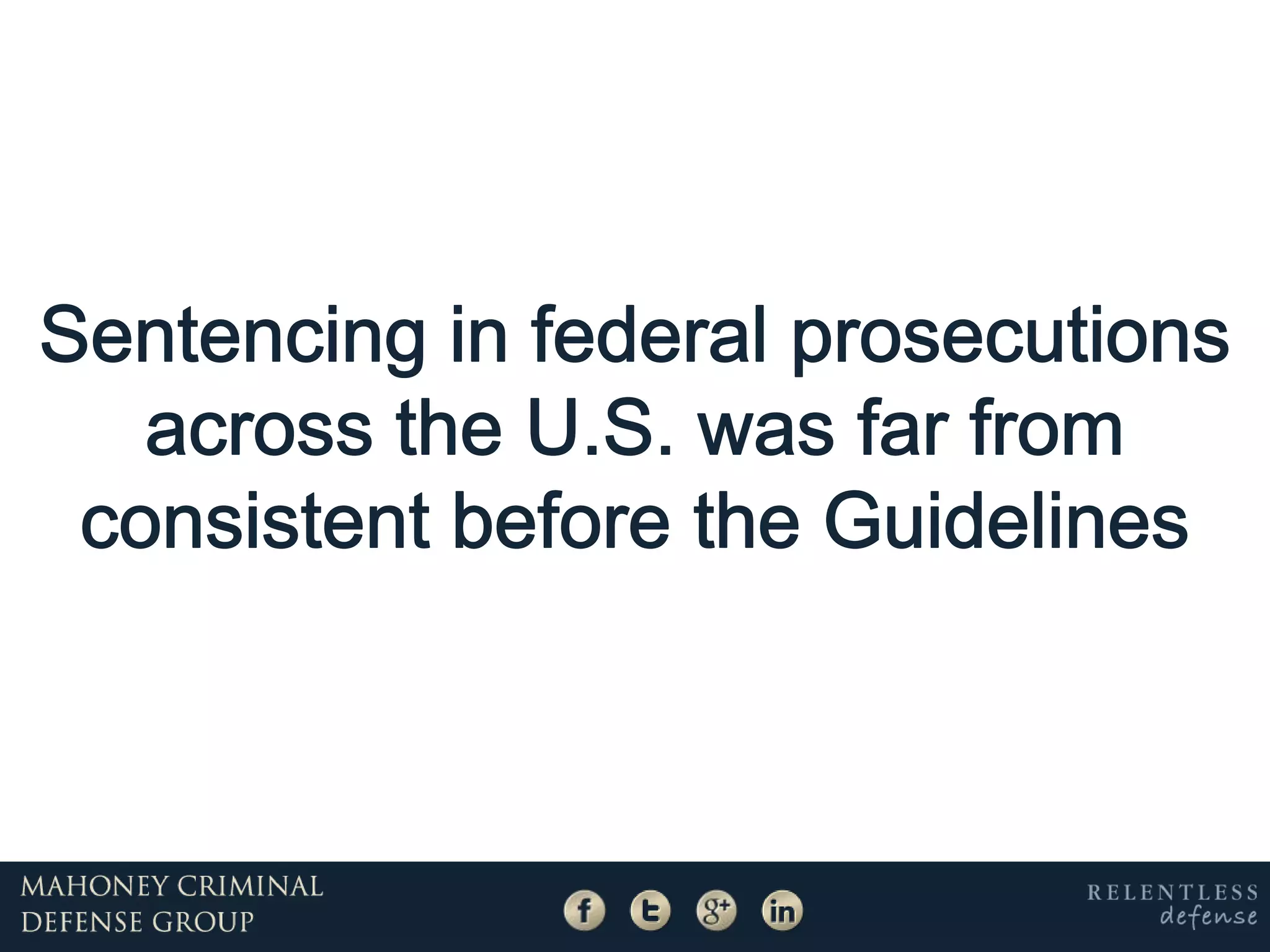 Federal Sentencing Guidelines: Understanding the Basics | PDF
