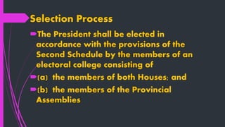 Federal Structure of Pakistan Government | PPTX